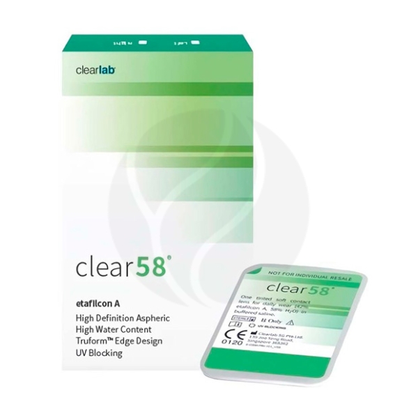Clearlab линзы контактные Clear 58 R8,3 (-5,75 D), 6шт Линзы Пачка ...