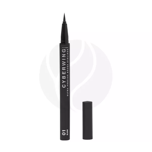 Подводка д/глаз Cyberwing с кистью тон 01 Influence Beauty Подводка для ...